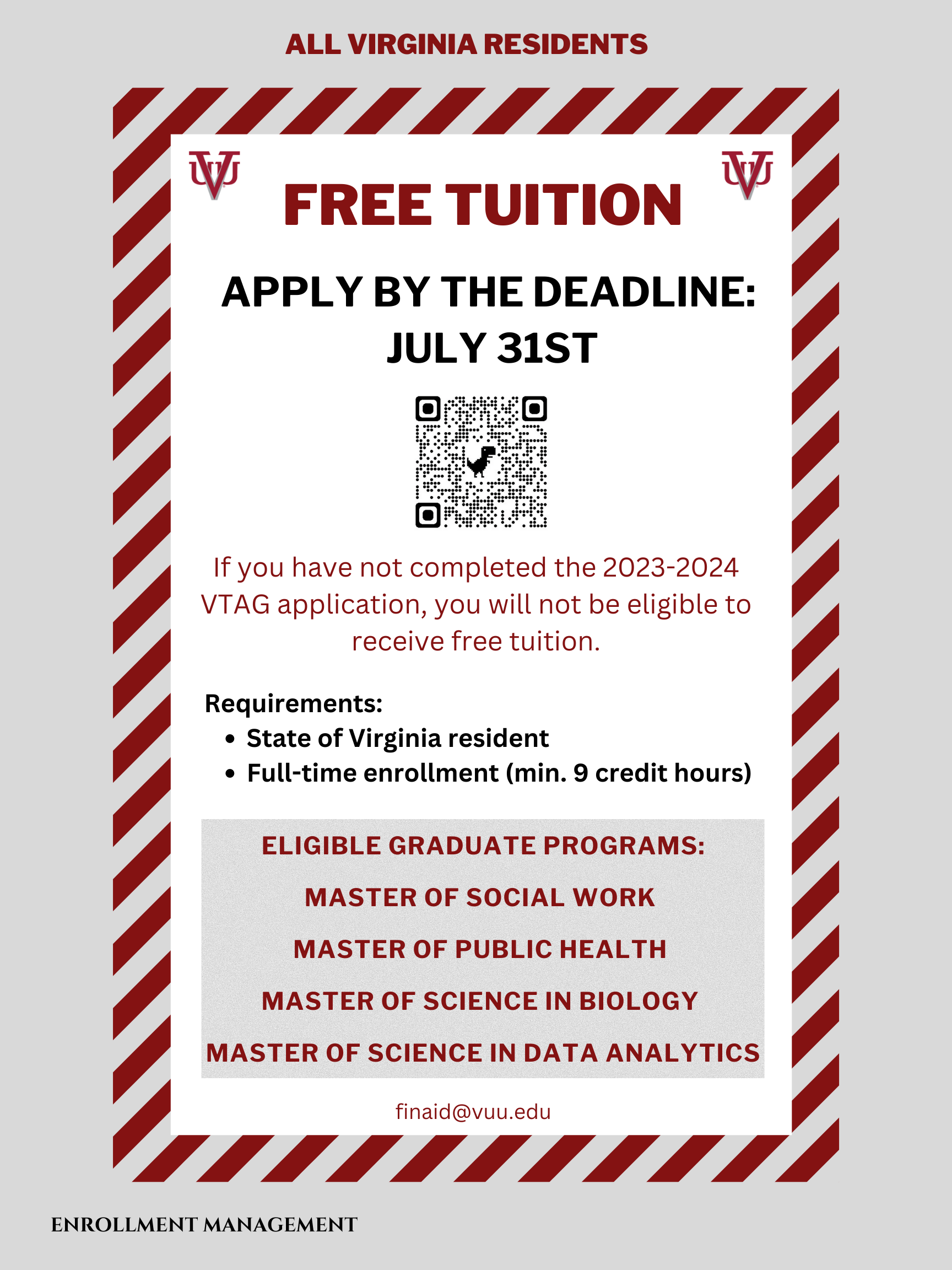 MyVUU Home | Welcome to my-VUU